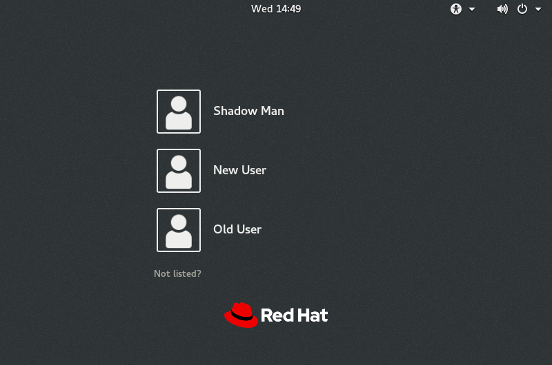 How to remove the username list from the gdm login screen in RHEL? - Red Hat Customer Portal